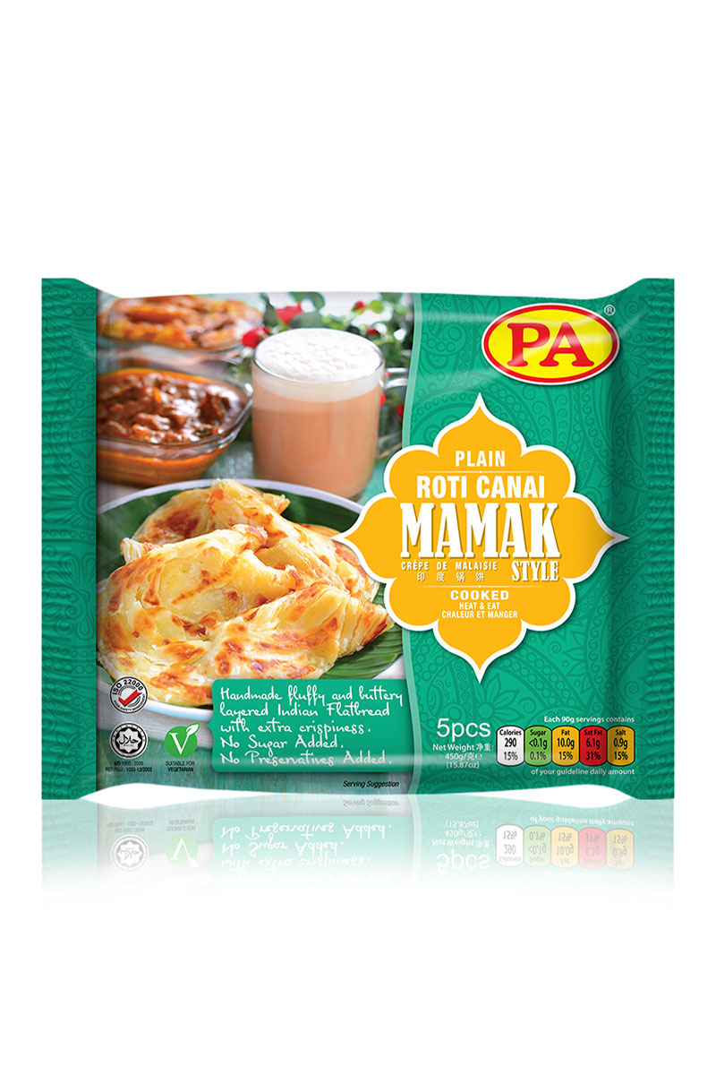 PA Roti Canai Mamak Style, PA Frozen Pastry, Selangor, Malaysia ...