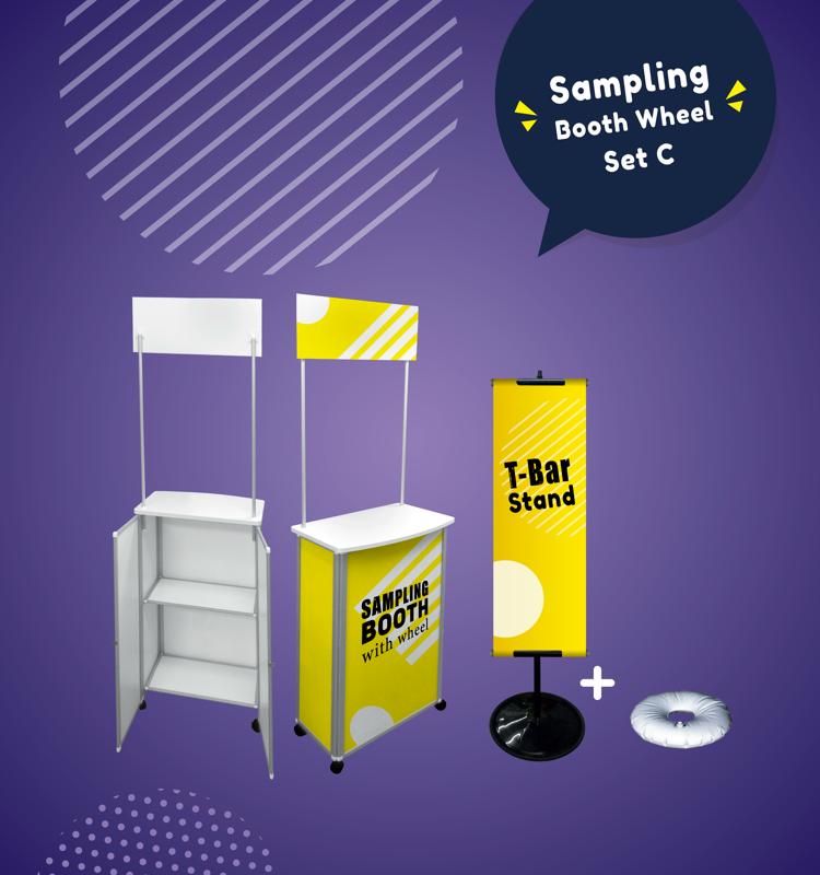 Booth Set - Genki Studio | Graphic Design, Printing, Display System ...