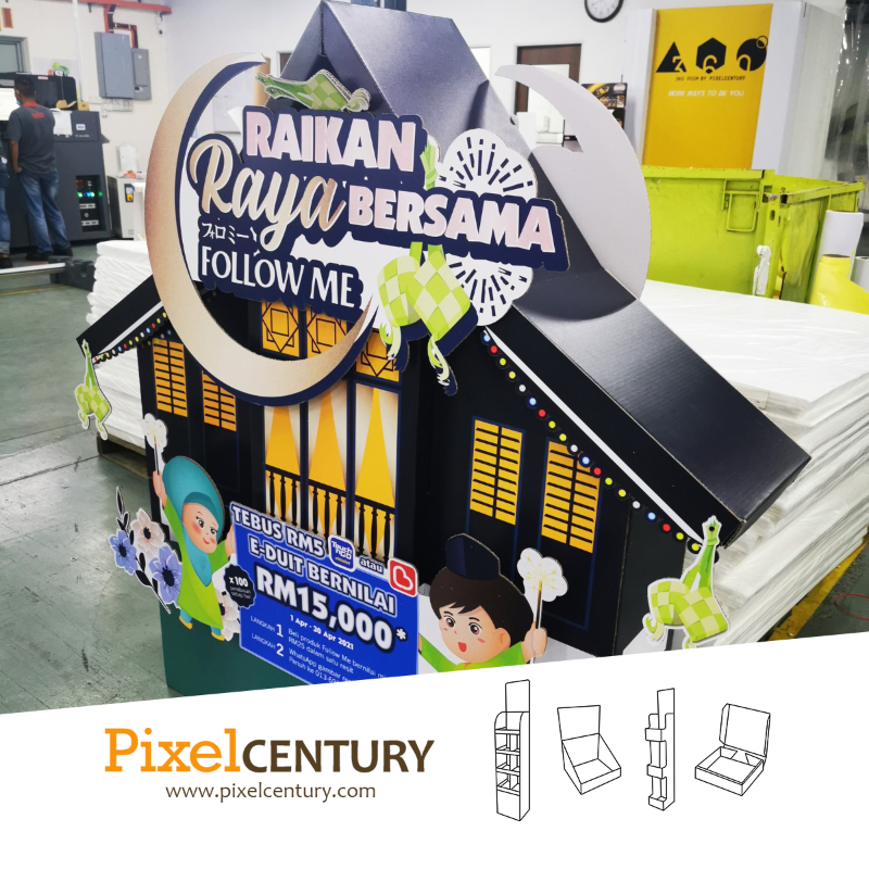 BLOCK DISPLAY / POP DISPLAY / PRINTING / CORRUGATED / POS MATERIALS AND RETAIL DISPLAYS, PIXEL ...