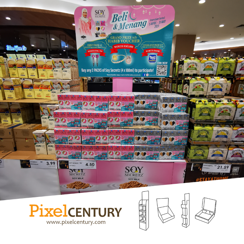 BLOCK DISPLAY / POP DISPLAY / PRINTING / CORRUGATED / POS MATERIALS AND RETAIL DISPLAYS, PIXEL ...