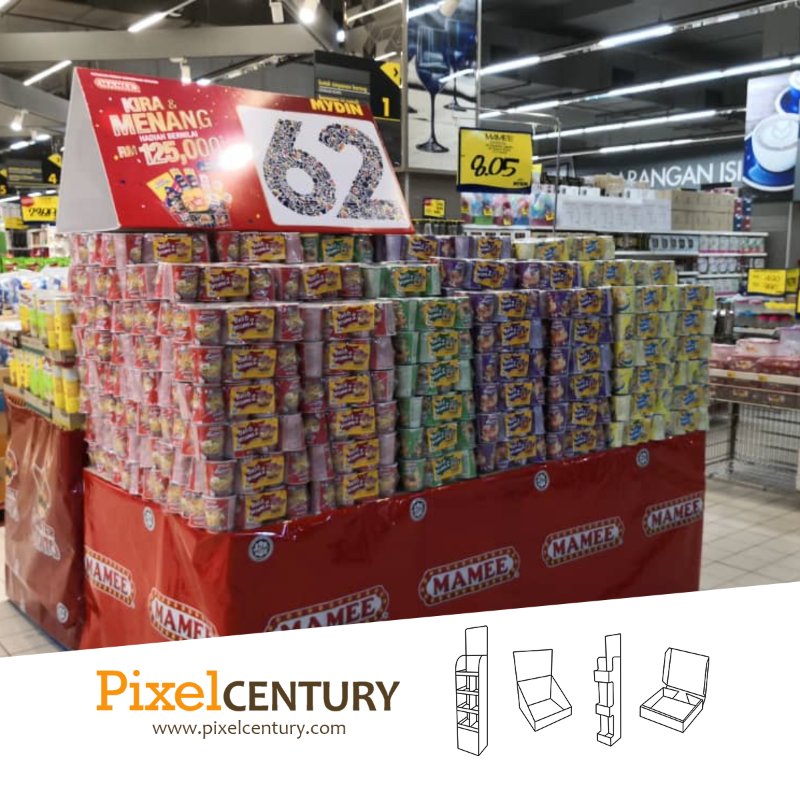 BLOCK DISPLAY / POP DISPLAY / PRINTING / CORRUGATED / POS MATERIALS AND RETAIL DISPLAYS, PIXEL ...