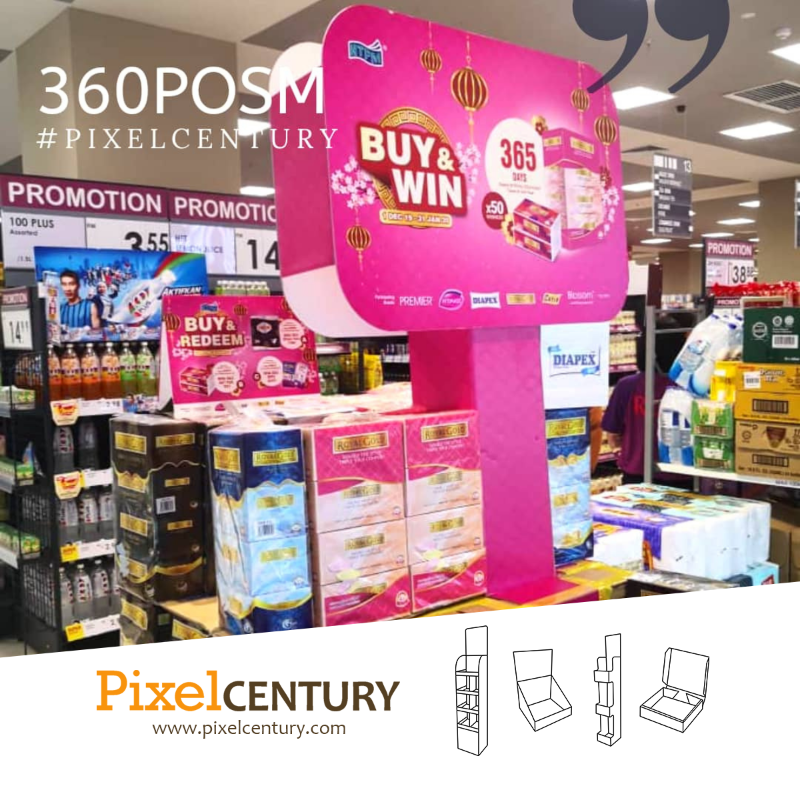 BLOCK DISPLAY / POP DISPLAY / PRINTING / CORRUGATED / POS MATERIALS AND RETAIL DISPLAYS, PIXEL ...