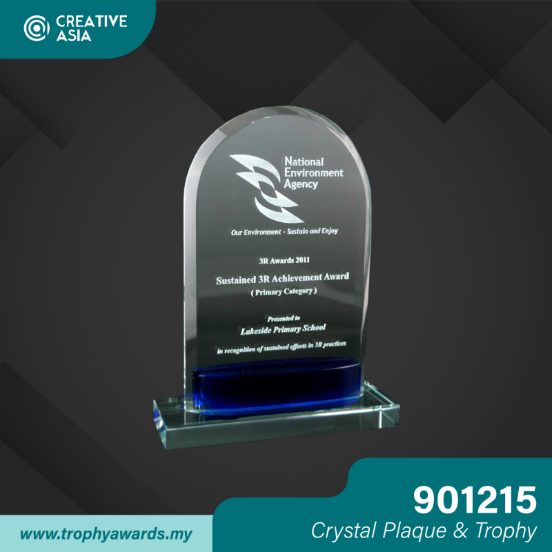 Crystal Plaque & Trophy (901215), Selangor, Malaysia - Creative Asia ...