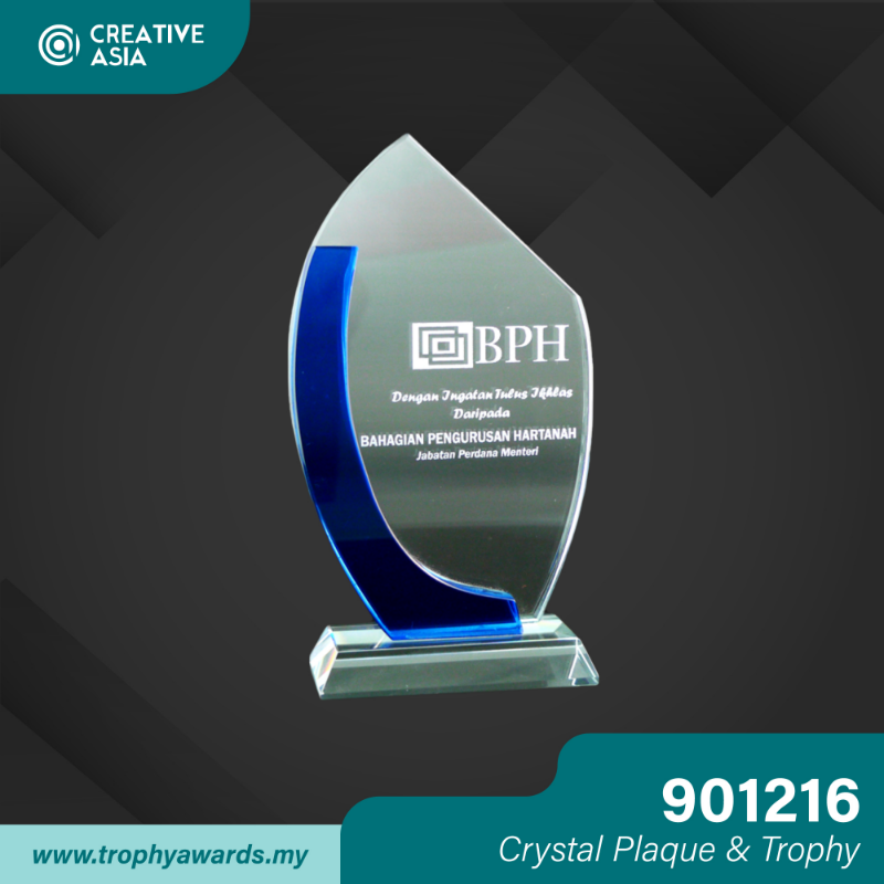 Crystal Plaque & Trophy (901216), Selangor, Malaysia - Creative Asia ...