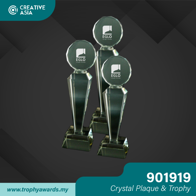 Crystal - Creative Asia | Trophy, Awards & Recognition Pieces Malaysia