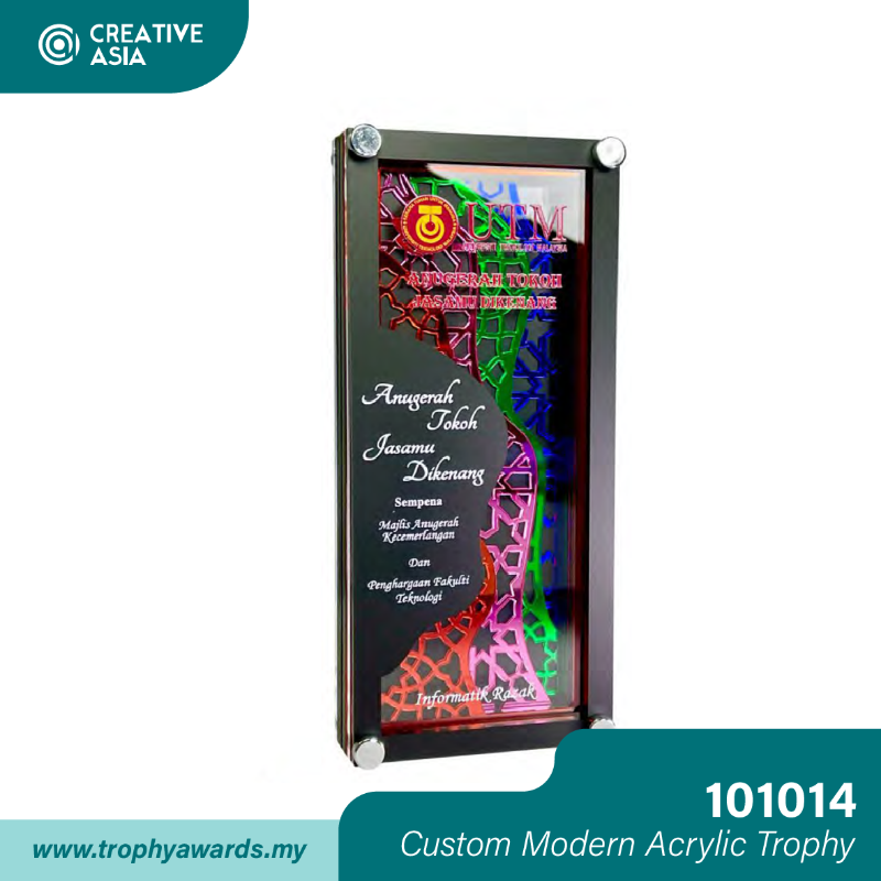 Custom Modern Acrylic Trophy (101014), Selangor, Malaysia - Creative ...