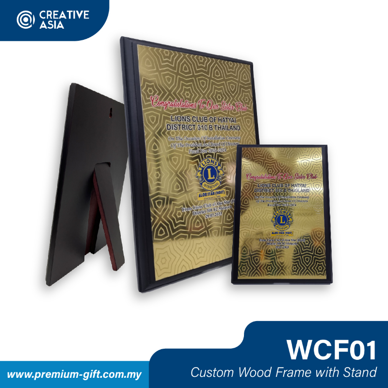 Custom Wood Frame with Stand (WCF01), Selangor, Malaysia - Creative ...