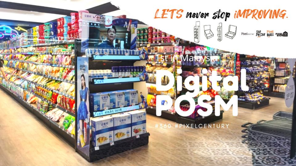 Digital Shelf Talker, Promotion Label Tag Sale Card! posm digital ...