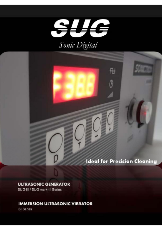 Immersion Ultrasonic Set- Generator and Vibrator, SONICTRON - CLEANING ...
