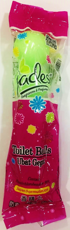 Jades Toilet Balls 5s - Green / Purple (Moth Balls), JADES, Negeri ...
