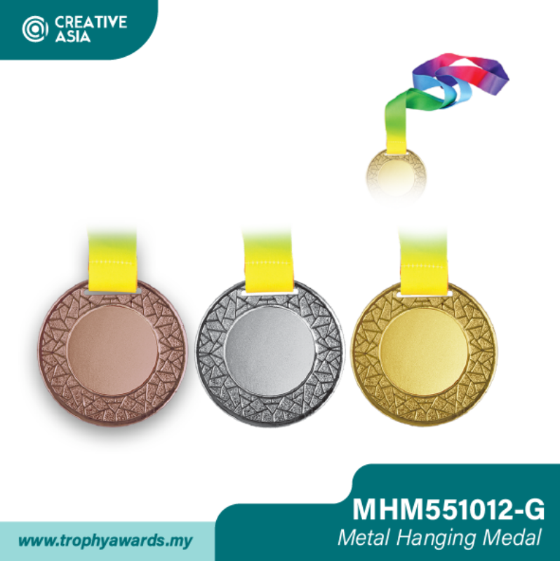 Metal Hanging Medal (MHM551012-G), Selangor, Malaysia - Creative Asia ...