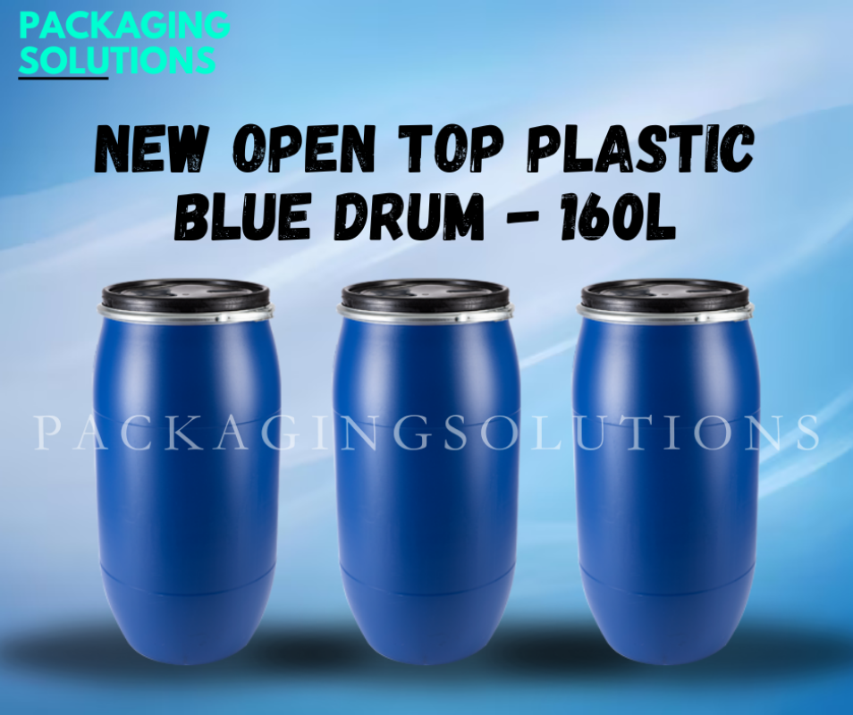 OPEN TOP PLASTIC BLUE DRUM - CTE Express | Jumbo Bag & IBC tank ...