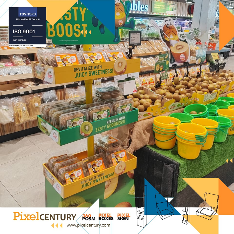 MDU / POSM Standee - Pixel Century | Retail Display Fixture ...