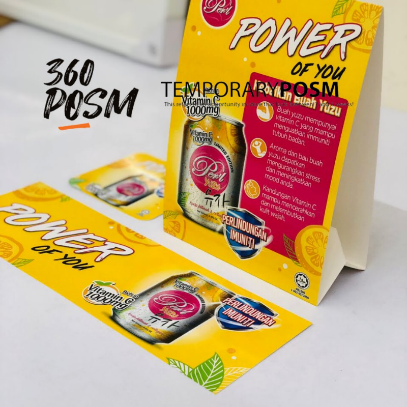 POSM WOBBLER TENTCARD A BOARD PRINTING SHLFTTAKER SHIFT STRIP POP ...