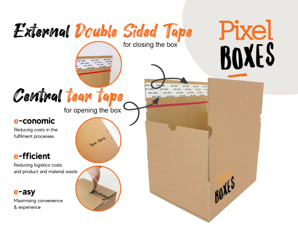 PixelBoxes (Packaging / Carton box / Boxes / eCommerce / Mailers ...