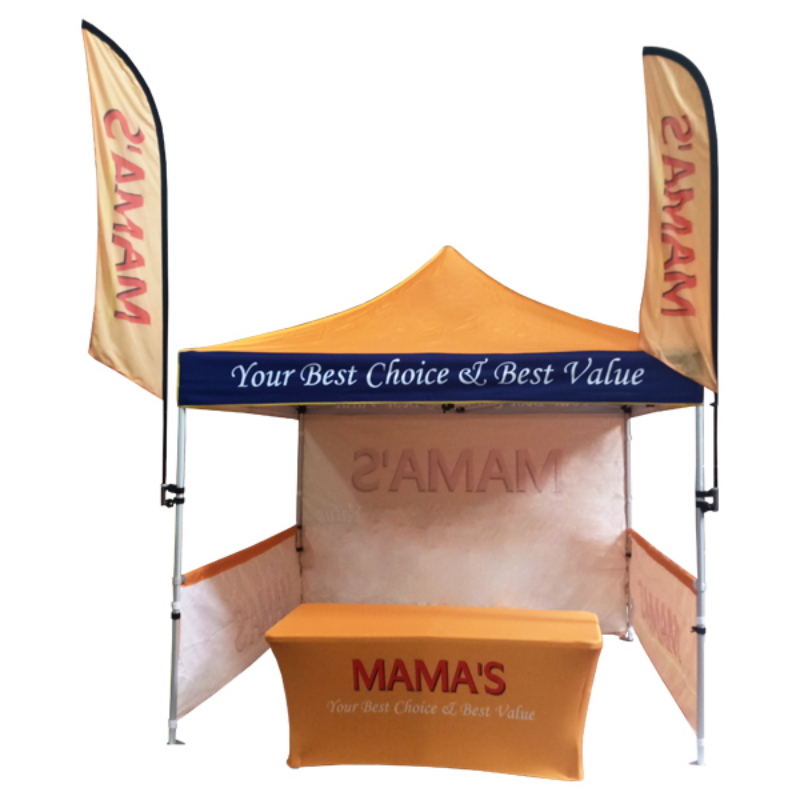 (Pre Order) Canopy 3M x 3M with Backdrop & Quarter Side Barrier ...