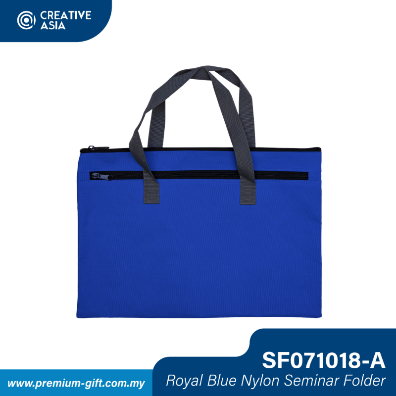 Royal Blue Nylon Seminar Folder SF071018-A, Selangor, Malaysia ...