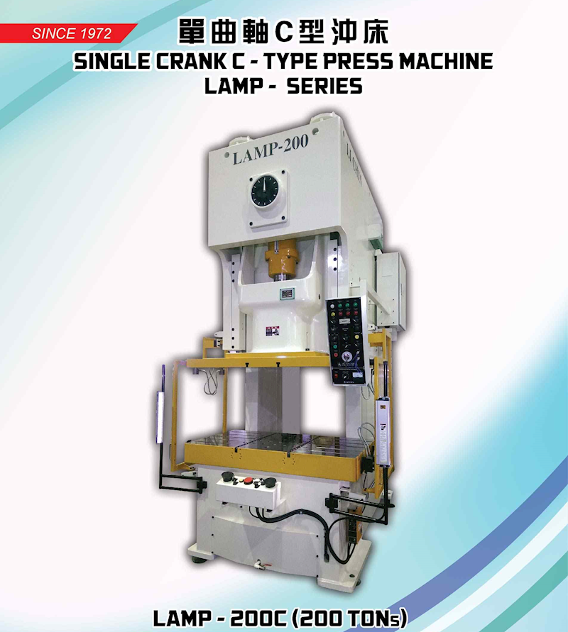 Single Crank C-Type Press Machine (LAMP-Series), Perak, Malaysia - LI ...