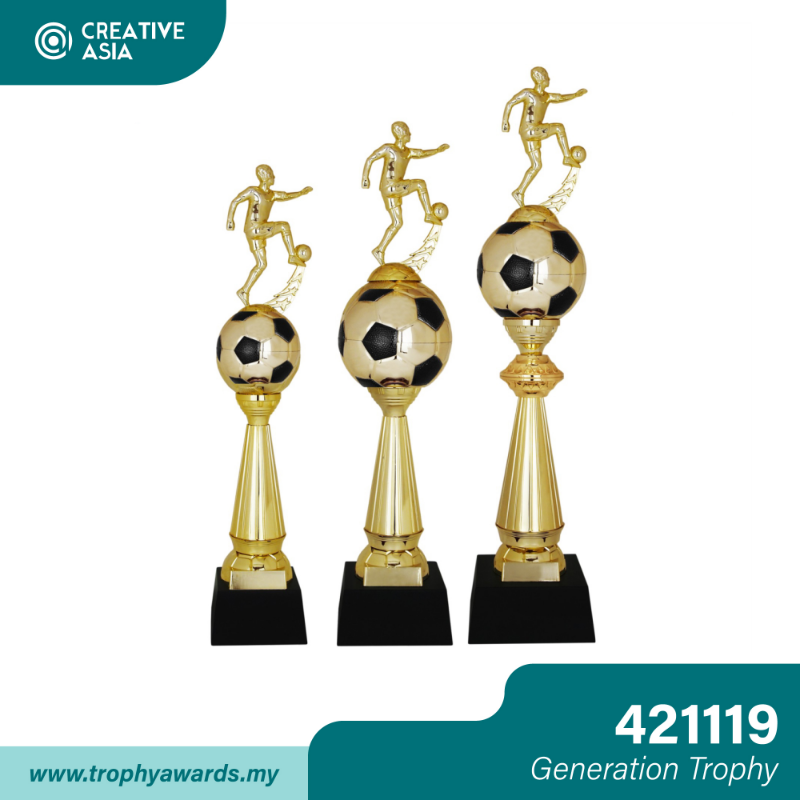 Soccer Trophy (421119), Selangor, Malaysia - Creative Asia | Trophy ...