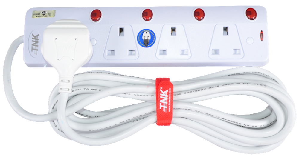 TNK 4G Trailing Socket With Cable (CPTSTN-514S5), Selangor, Malaysia ...