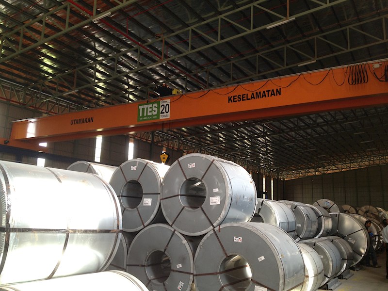 Vertex - Overhead Crane ( Coil Storage Warehouse ) , Selangor, Malaysia ...